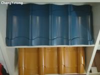 China Villa Color Coated Roofing Sheets Products Chemical Resistance Width 700-1600MM for sale