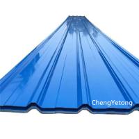 China SMP Coating Galvanized Steel Roofing Sheets , Plant / Workshop Stone Coated Roofing Sheet for sale