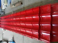 China Corrosion Resistance Colour Coated Metal Roofing Sheets Organic Coating Thickness 20-45μM for sale