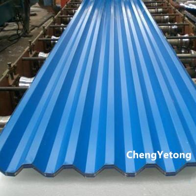 China High Weatherability Color Coated Roofing Sheets Weight ≤8T With PVDF Coating for sale