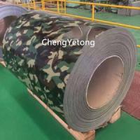 China Camouflage Prepainted Aluminium Coil High Hardness For Wall Concealing Decoration for sale