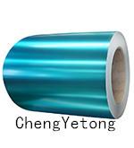 China Metallic Grain Aluminum Sheet Metal Roll , SMP Coating Painted Aluminium Coil for sale