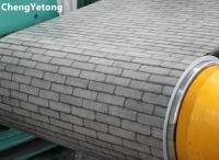 China HDP Coating Pre Painted Aluminum Sheet Brick Grain For Building Wall Decoration for sale