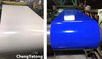 China EP Coating Pre Painted Aluminium Sheet , Ceiling Decoration Colored Aluminum Sheets for sale