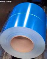 China PVC Film Covered Pre Coated Aluminium Sheet , Colored Aluminum Sheet Metal Weight ≤3.5T for sale