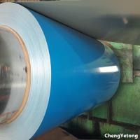 China Anti Static Blue Pre Painted Aluminum Sheet For Factory / Hospital Operating Floor for sale