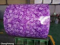 China Low Density Color Coated Aluminum Coil 3D Printing With Custom Pattern Printing for sale
