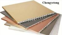 China Width 1600mm Wood Grain Aluminum Honeycomb Panels for sale