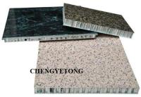 China HDP Wood Grain Construction Aluminum Honeycomb Sheet for sale