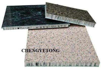 China HDP Wood Grain Construction Aluminum Honeycomb Sheet for sale