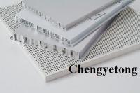 China Pet Film Coated Decoration 0.4mm Aluminum Honeycomb Panels for sale