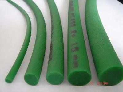 China 85A PU Polyurethane Round Belt Surface Rough 2-20mm for Packaging Machine for sale