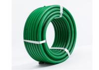China High Strength Polyurethane Round Belt Endless Green Pu 100m / Roll for sale