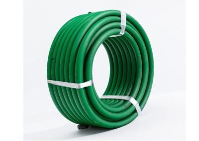 China High Strength Polyurethane Round Belt Endless Green Pu 100m / Roll for sale