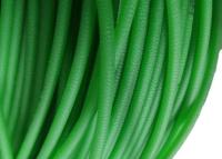 China High Strength Polyurethane Round Belt Endless Green Pu 100m / Roll for sale
