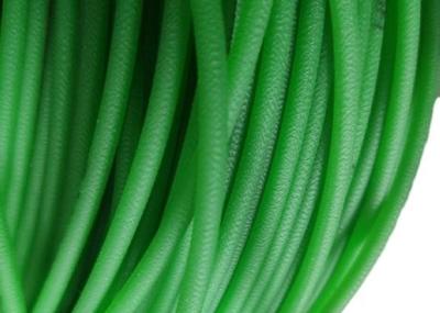 China Endless Drive Polyurethane Belt Green Red Pu Round 90A for sale