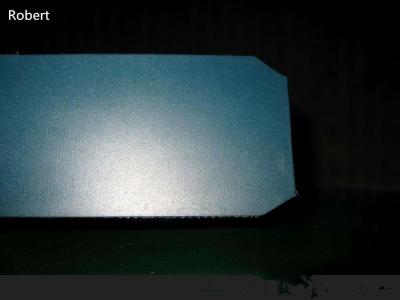 China Gray Polyurethane Conveyor Belt 2mm Thickness for Restaurant Food Transport System for sale