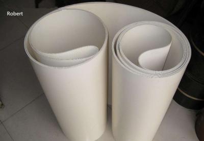 China Food Grade Polyurethane Flat Conveyor Belt Oil Resistant 1mm to 8mm Thickness for sale