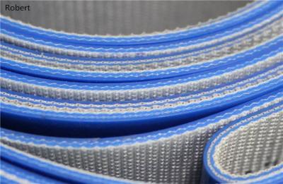 China Customized PU Coating Polyurethane Conveyor Belt High Temperature Resistant 120°C for sale