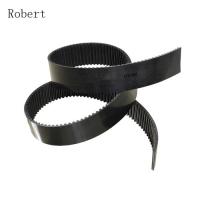 China Polyurethane Timing Belts XL MXL Black Color ShoreA 92 Steel Cords for Industrial Conveyors for sale