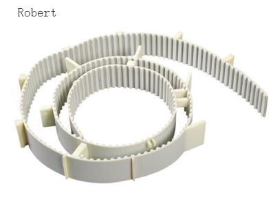 China Polyurethane Timing Belts with Baffle Guide for Tobacco Industry Pitch T5 T10 AT10 for sale