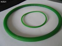 China Round Rubber Drive Endless Belt 2mm-20mm for Glassware Machine High Tensile for sale