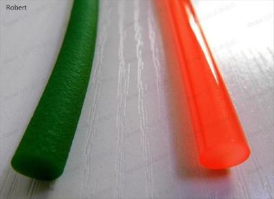 China Hardness 85A - 90A Polyurethane Round Belt / Polyurethane Cord Low Compression Set for sale