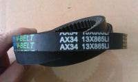 China Heavy Duty Flat Rubber Drive V Belts A to E Section 13mm to 38mm Top Width for Textile Machinery for sale