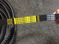 China Black Rubber V Belt for Power Transmission 13mm Top Width 40 Degree Angle for sale