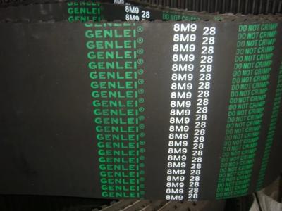 China Black Rubber V Belt for Power Transmission 13mm Top Width 40 Degree Angle for sale