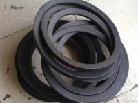China Black Rubber V Belt for Power Transmission 13mm Top Width 40 Degree Angle for sale