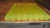China High Friction Polyurethane Rubber Sheet / Rod Aging Resistance Customized Color for sale