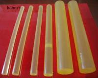 China Solvent Resistant Polyurethane Rod Bar 60A to 95A Hardness Natural Color for sale