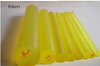 China Solvent Resistant Polyurethane Rod Bar 60A to 95A Hardness Natural Color for sale