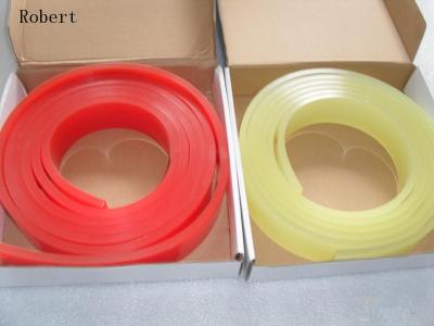 China 4 Meter Polyurethane Squeegee Roll 70A Hardness for Ceramic Screen Printing for sale