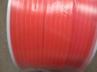 China Orange Polyurethane PU Round Belt 2mm-30mm for Textile Industry 80A-98A for sale