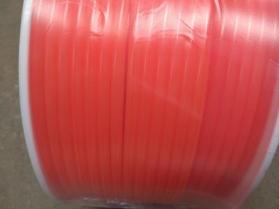 China Orange Polyurethane PU Round Belt 2mm-30mm for Textile Industry 80A-98A for sale