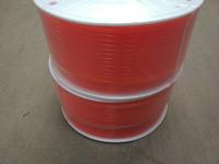 China Orange Polyurethane PU Round Belt 2mm-30mm for Textile Industry 80A-98A for sale