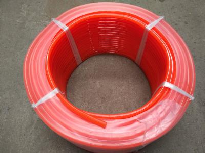China Orange Polyurethane Round Belt 6mm for Ceramic Machines High Impact Resistance for sale