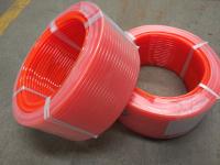 China Polyurethane PU Round Belt Orange 3mm to 18mm Rough Smooth for Ceramic Tile Conveying for sale