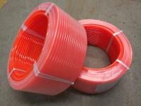 China Orange Polyurethane Round Belts Abrasion Resistant Urethane Drive Belts 2mm to 20mm Diameter 95 Shore A Hardness for sale