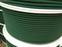 China Polyurethane Round Belt 18mm Diameter 100m Roll High Strength PU Cord for sale