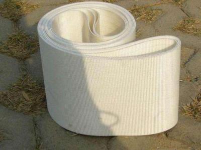 China Food Grade PVC Polyurethane Endless Conveyor Belt White Color for Material Handling for sale