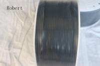 China Smooth Anti Static Polyurethane Round Conveyor Belt 3mm Diameter 90A Hardness for sale