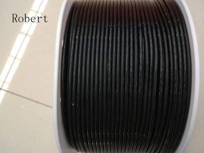 China Electronics Industrial Polyurethane Round Belt Anti Static Smooth Surface Black Color for sale