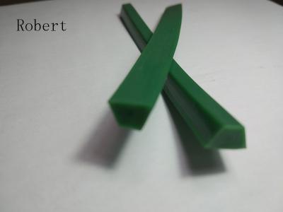 China Green Polyurethane Guiding Belt High Abrasion Resistance 100mm Width for sale