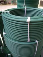 China Green PU Round Belt 85A Urethane Round Belting 30m Roll Fast Joining Flexible Drive Belt for sale