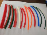 China Polyester Cord Rough Polyurethane Round Belt Green Color For Machine Industry for sale
