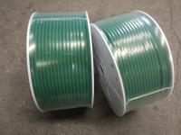 China 6mm Green Polyurethane Round Belt for Ceramic Machines, 90 Shore A, 50mm Min Bend Radius for sale