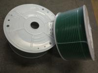 China 6mm Green Polyurethane Round Belt for Ceramic Machines, 90 Shore A, 50mm Min Bend Radius for sale